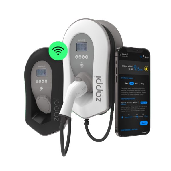 myenergi zappi Wallbox «H» (schwarz) mit Kabel - evshop